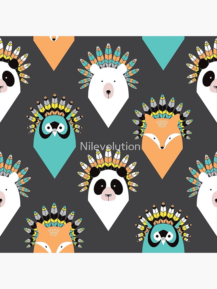 "Indigenous animals" Poster for Sale by Nilevolution | Redbubble