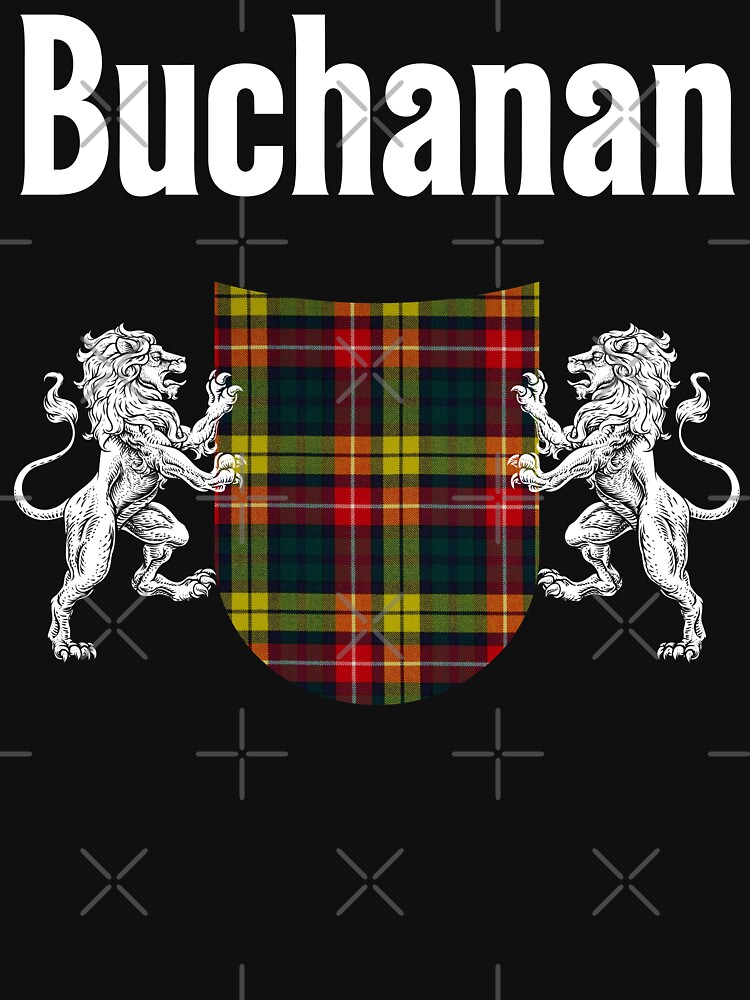 "Buchanan Clan Scottish Name Coat Of Arms Tartan" Classic T-Shirt for ...