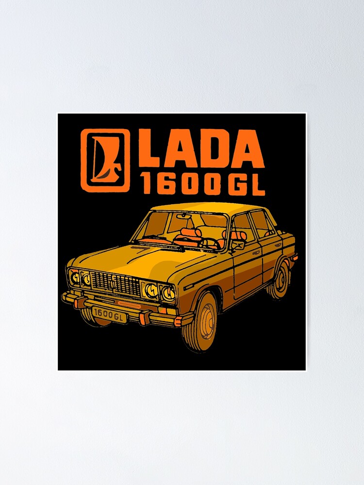 "Lada 1600 gl" Poster by BarnFindDave | Redbubble