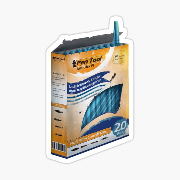 "Pen Tool" Sticker by KAP-Designs | Redbubble