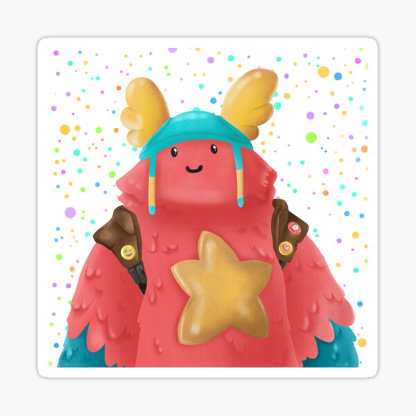"Cute Confetti Guff " Sticker for Sale by SmoothyToons | Redbubble