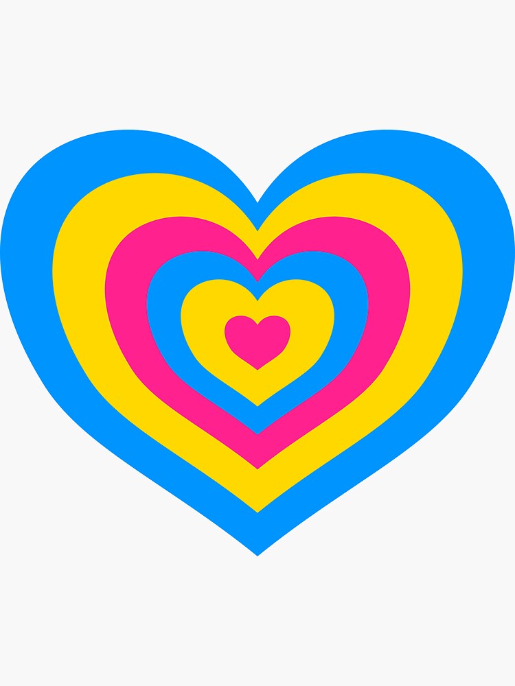"Pan Pride - Pansexual Pride" Sticker for Sale by SSFootball | Redbubble