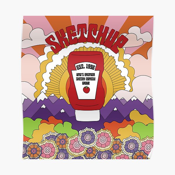 "Sketchup 2021 Design" Poster by hkaeyer | Redbubble