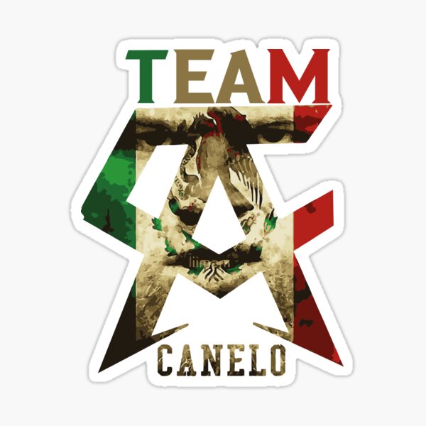 "TEAM Canelo Alvarez Champion Boxing" Sticker for Sale by RJB-Art ...