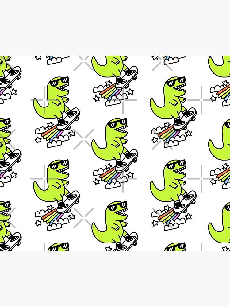 Rad Rex Tapestry Designed & Sold By Ivan Diaz