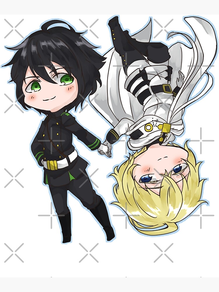 Lámina fotográfica «Anime Yuichiro Mikaela vampiro Seraph Of The End ...