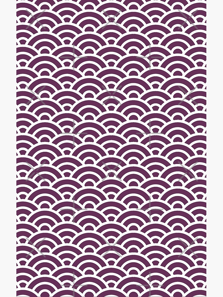 "KAKITSUBATA 226 Seigaiha Waves - Energetic Ver. | Japanese Pattern ...