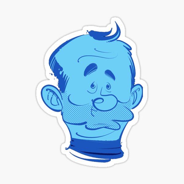 "Actor Cartoon Figure" Sticker by yutawendyy | Redbubble