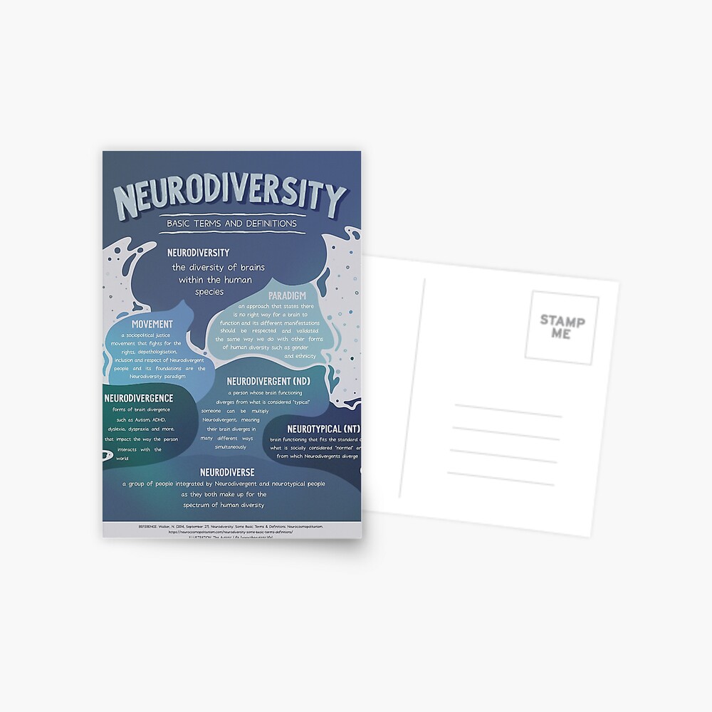 "Neurodiversity 101" Poster for Sale by theautisticlife | Redbubble