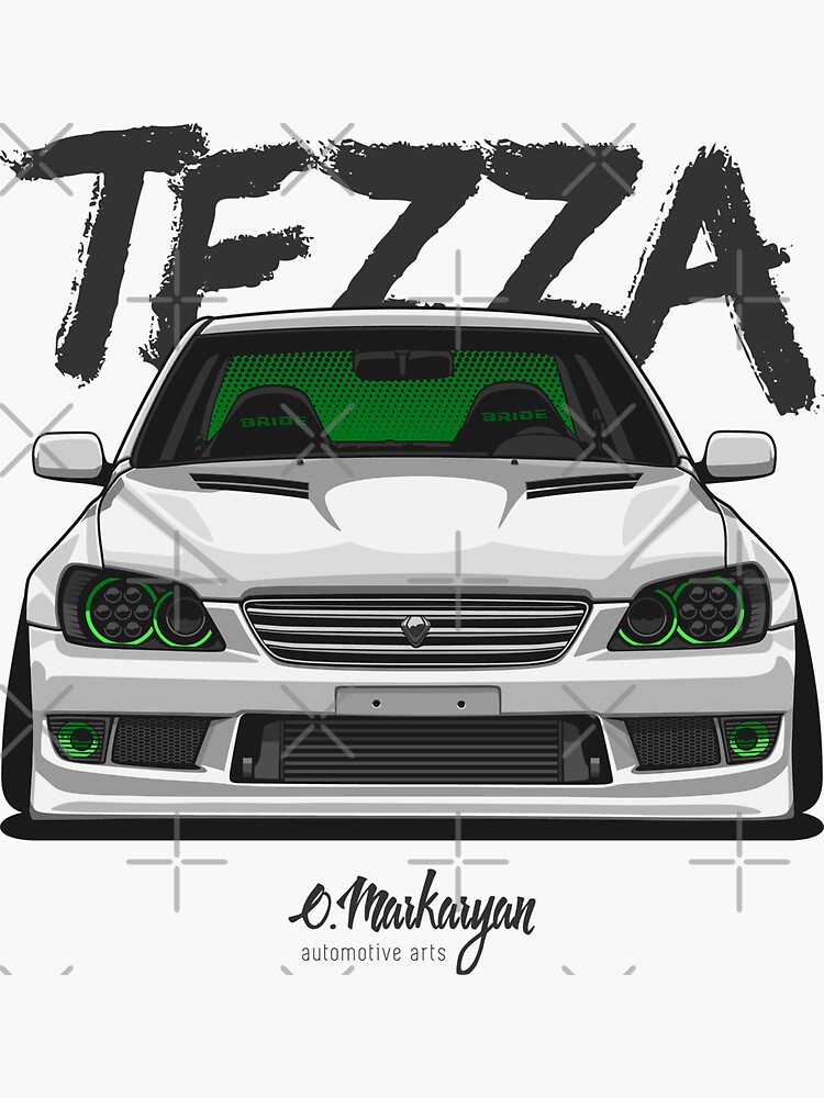 "Altezza (IS200 / IS300)" Sticker for Sale by OlegMarkaryan | Redbubble