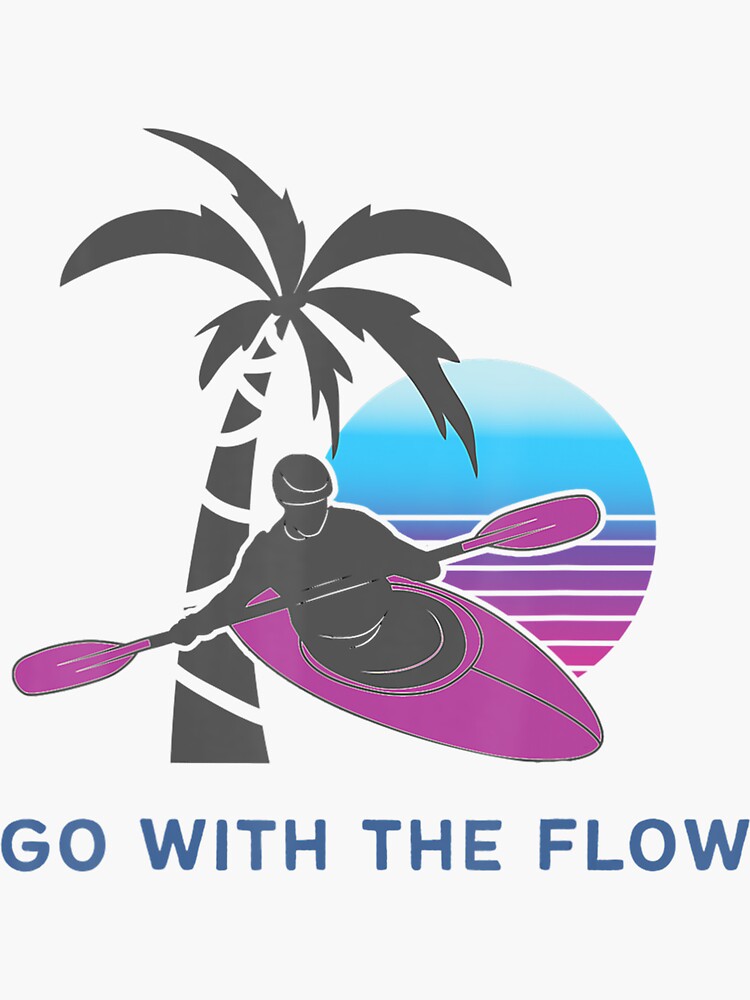 "Kayak Kayaking Life" Sticker for Sale by AloysWieland | Redbubble