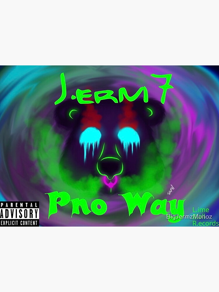 "Pno Way Album Cover Art" Sticker for Sale by BigJermzMunoz | Redbubble