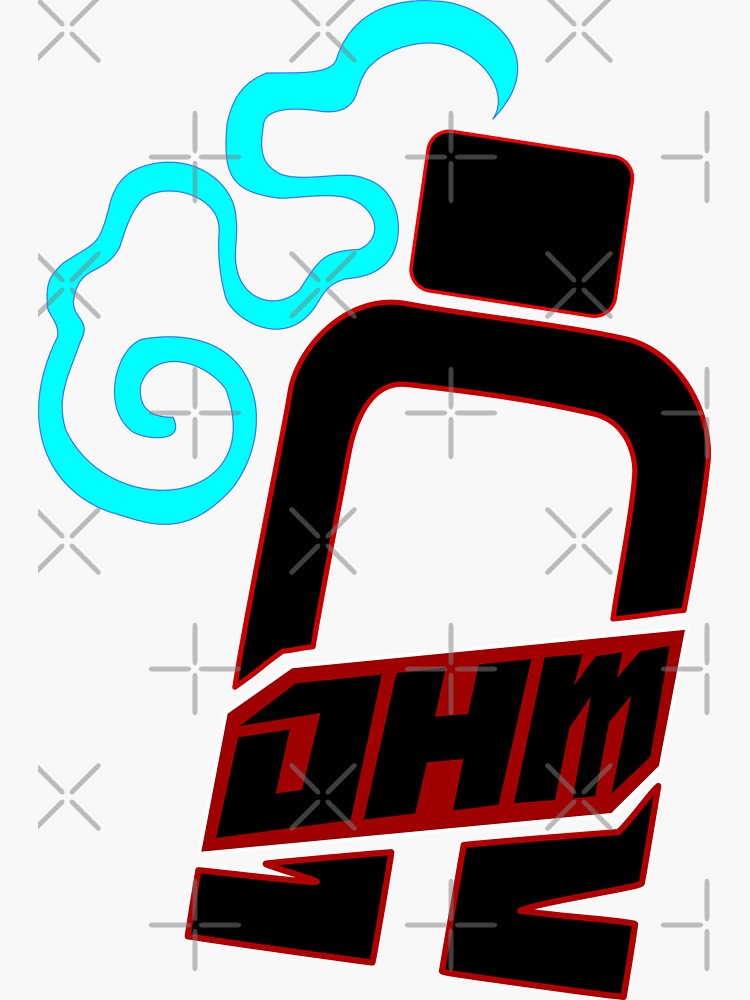"ohm" Sticker by moonmorph | Redbubble