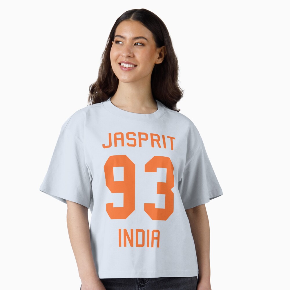 "Jasprit Bumrah | 93 | Indian Cricket Jersey" Essential T-Shirt for ...