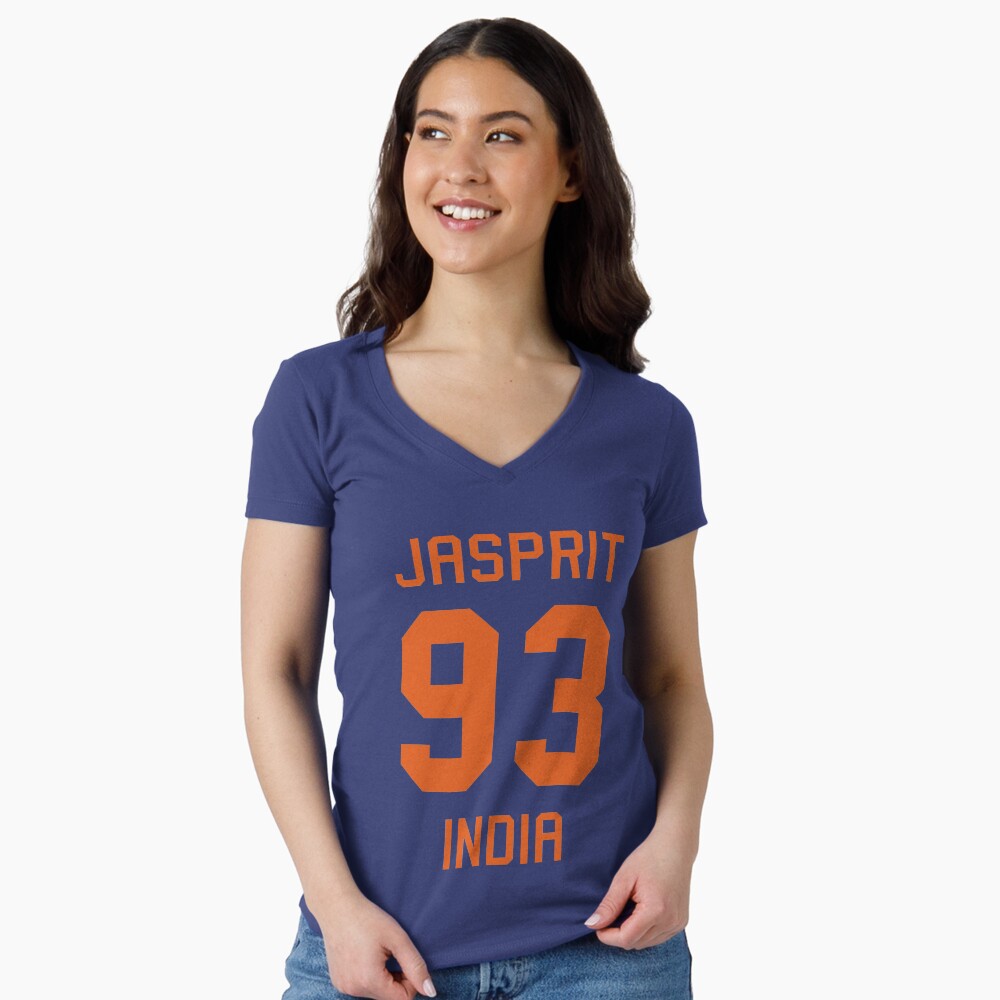 "Jasprit Bumrah | 93 | Indian Cricket Jersey" Essential T-Shirt for ...