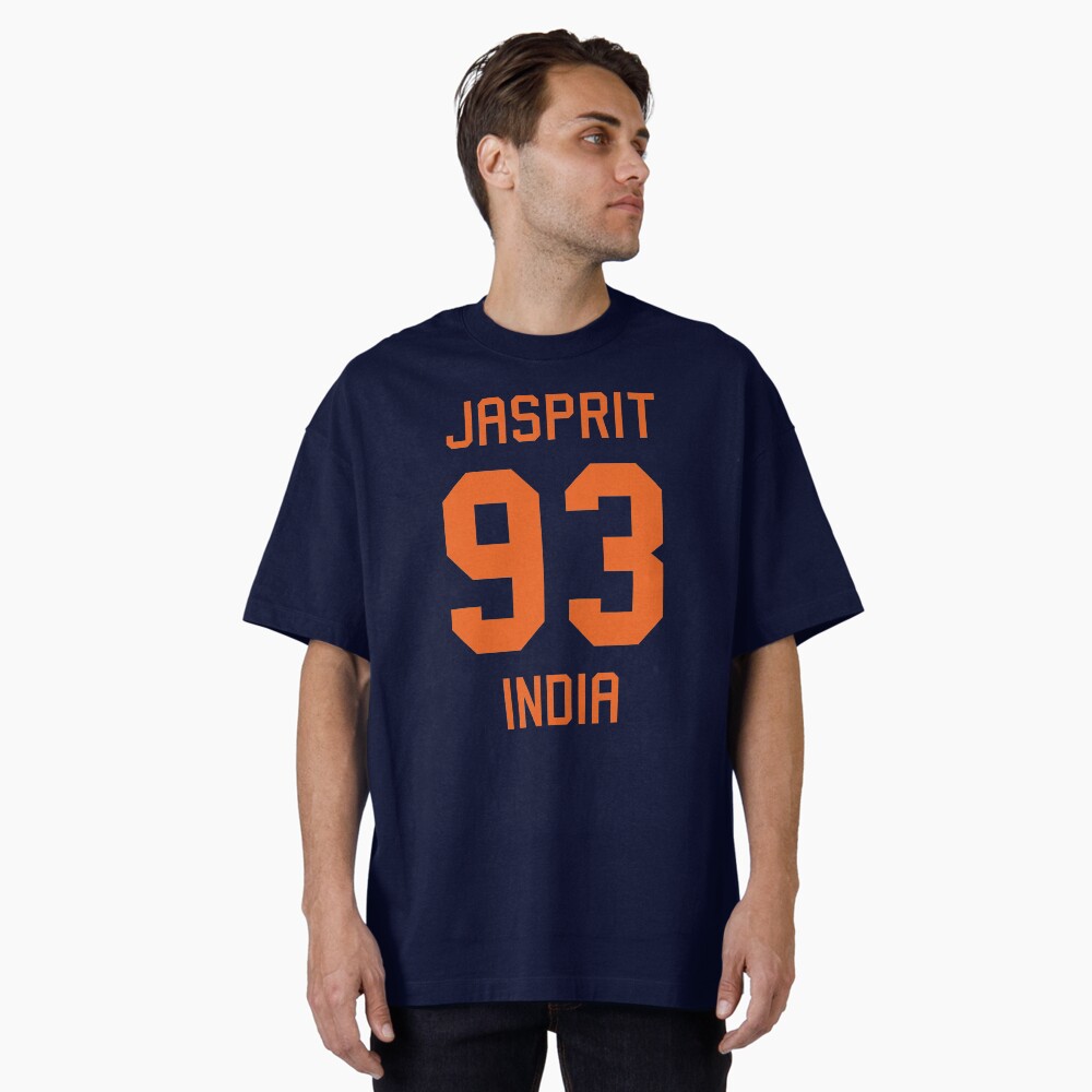 "Jasprit Bumrah | 93 | Indian Cricket Jersey" Essential T-Shirt for ...