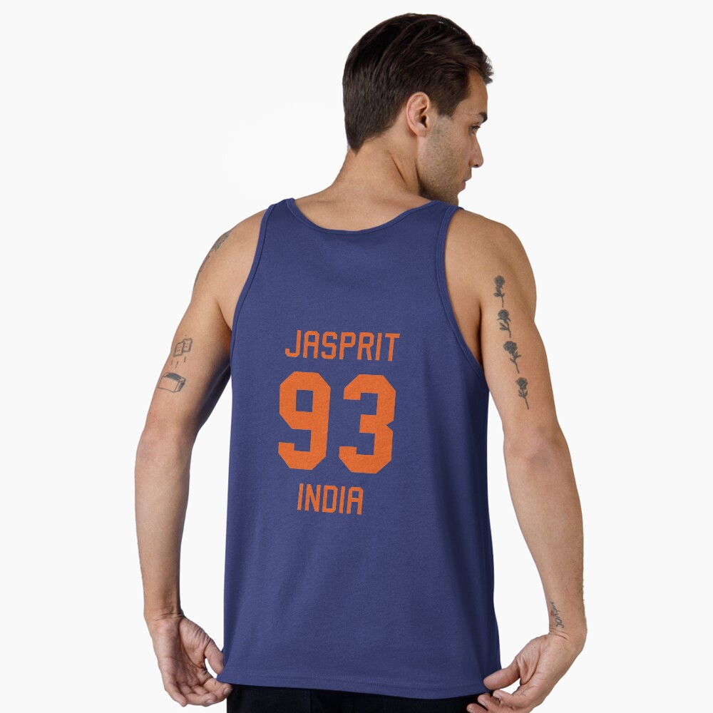 "Jasprit Bumrah | 93 | Indian Cricket Jersey" Essential T-Shirt for ...