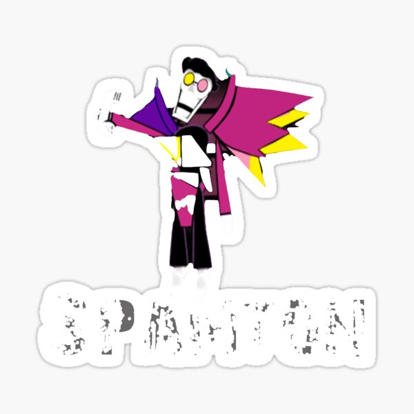 "spamton Shirt spamton Neo Shirt " Sticker for Sale by mtaha123 | Redbubble