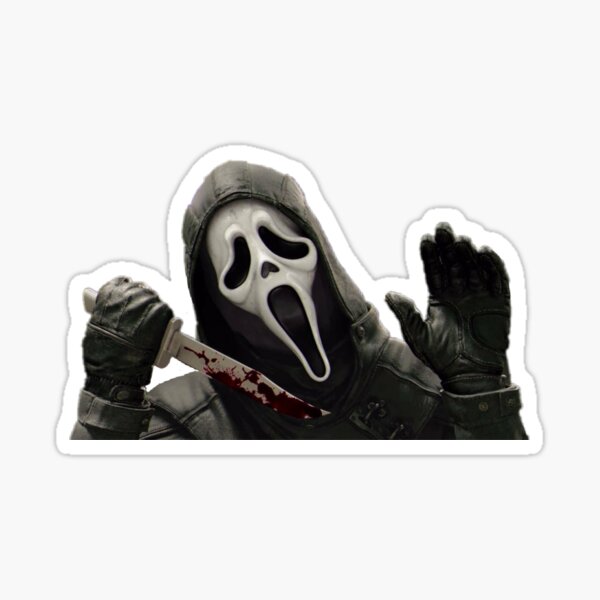 "ghostface #14" Sticker for Sale by Ahmad90sy | Redbubble