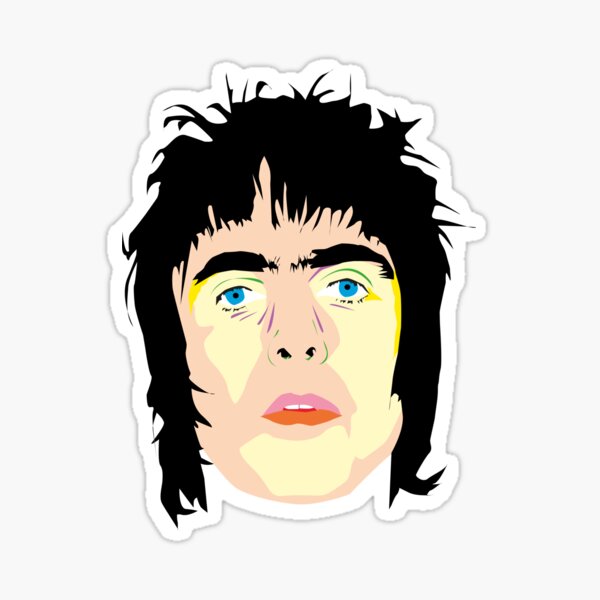 "Liam Gallagher" Sticker for Sale by 2piu2design | Redbubble