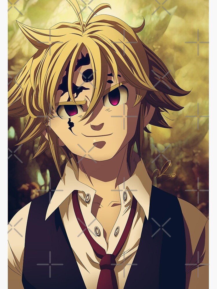 "Demon King Meliodas" Art Print by nathix95 | Redbubble