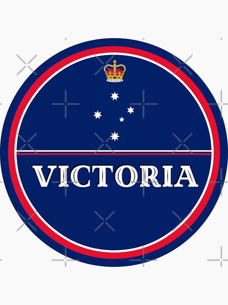 " Australian State of Victoria" Sticker for Sale by FedSherDesign ...