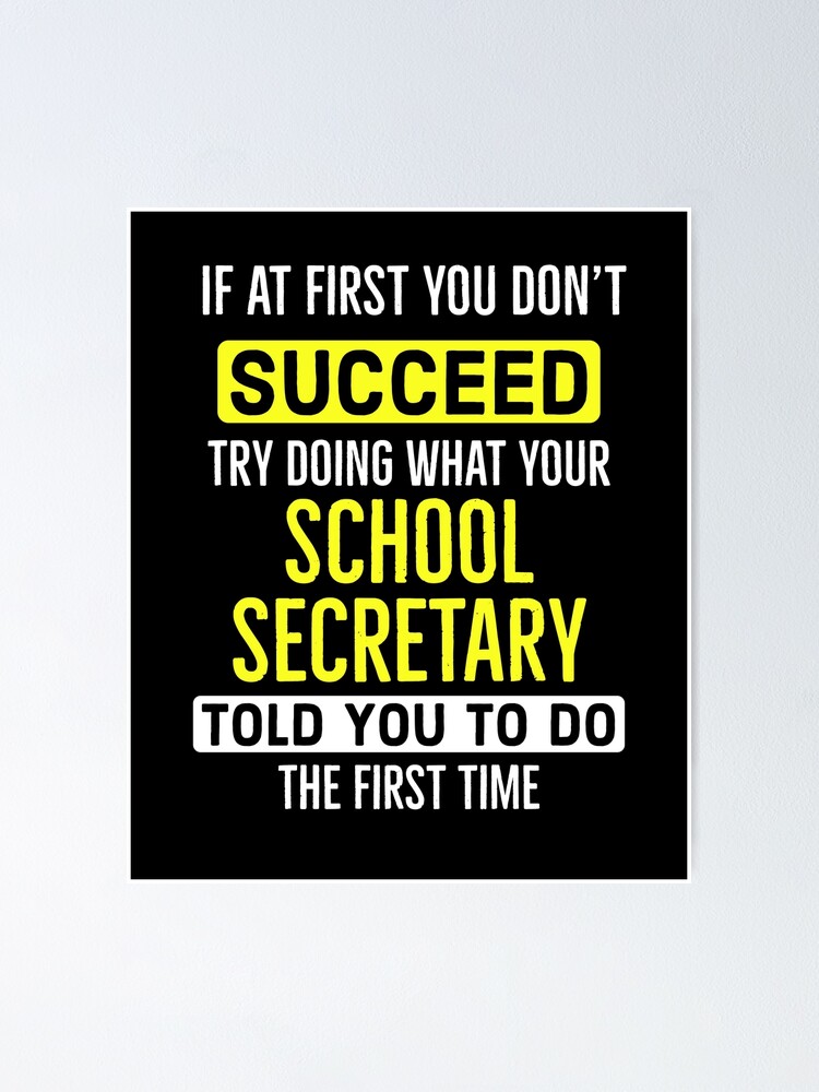 School Secretary Meme