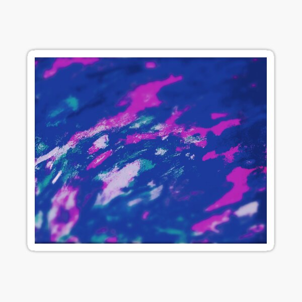 "drip posterized transfer." Sticker for Sale by supermansdead | Redbubble