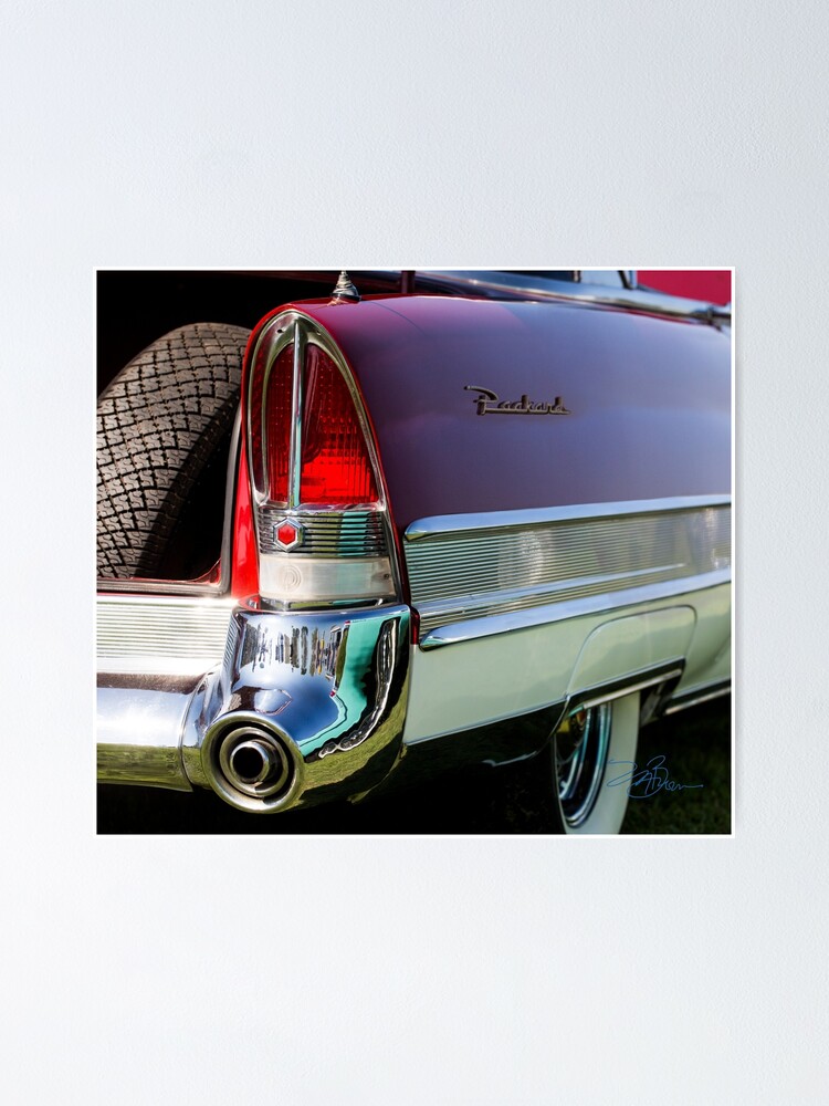 "the Classic car- the Packard" Poster for Sale by melindabrown | Redbubble