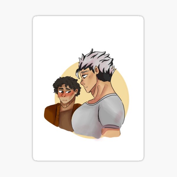 "Haikyuu sticker " Sticker for Sale by Silje1369 | Redbubble