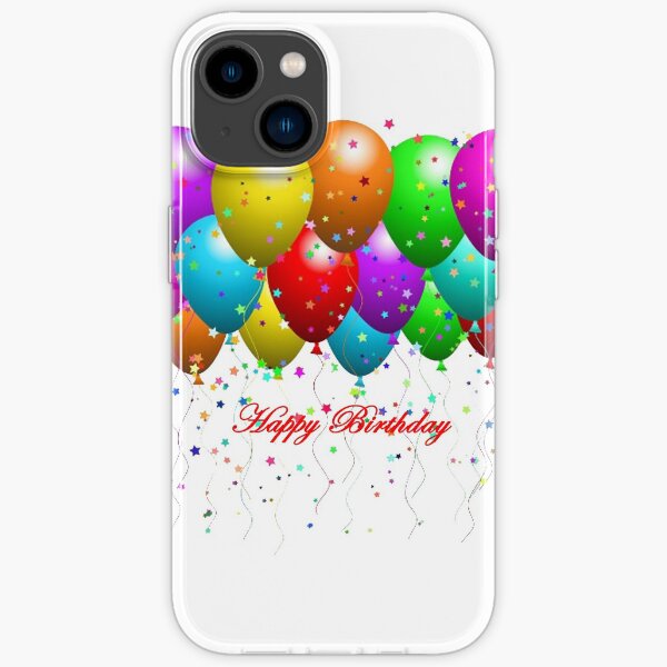 "Happy Birthday Balloons" iPhone Case for Sale by purplesensation ...