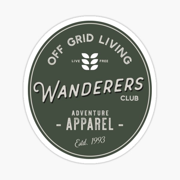 "Wanderlust Inspired for Wanderers & Explorers" Sticker by ...
