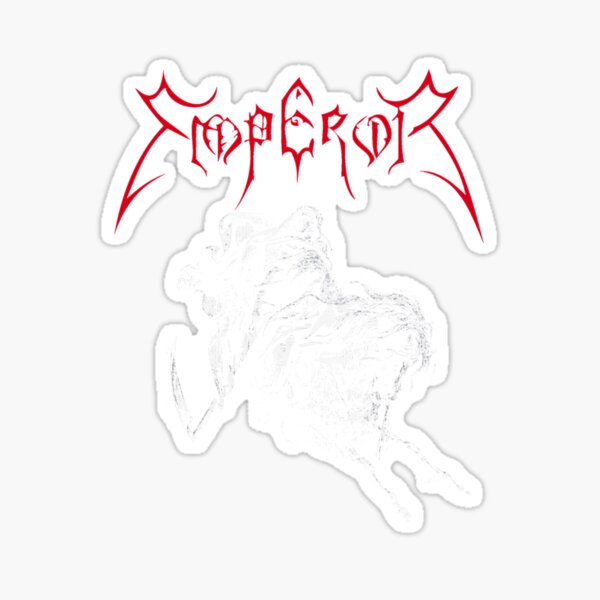 "Emperor " Sticker for Sale by OccultShopArt | Redbubble