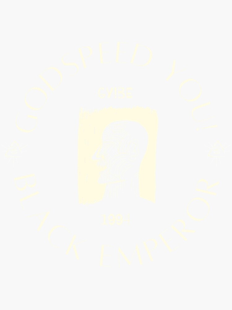 "Godspeed You! Black Emperor inspired " Sticker for Sale by ...