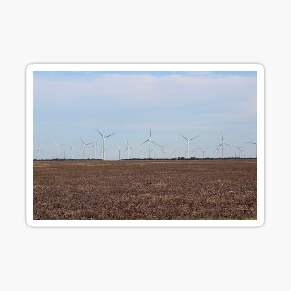 "Wind Farm" Sticker for Sale by mahaloyall | Redbubble