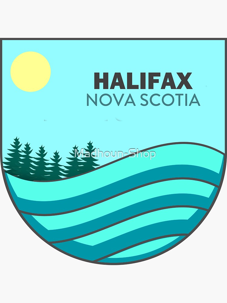 "Halifax Nova Scotia Canada" Sticker for Sale by Madhoun-Shop | Redbubble