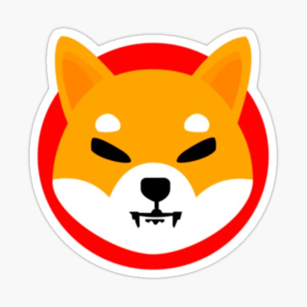 "shiba uni logo" Sticker for Sale by mssubbanna | Redbubble