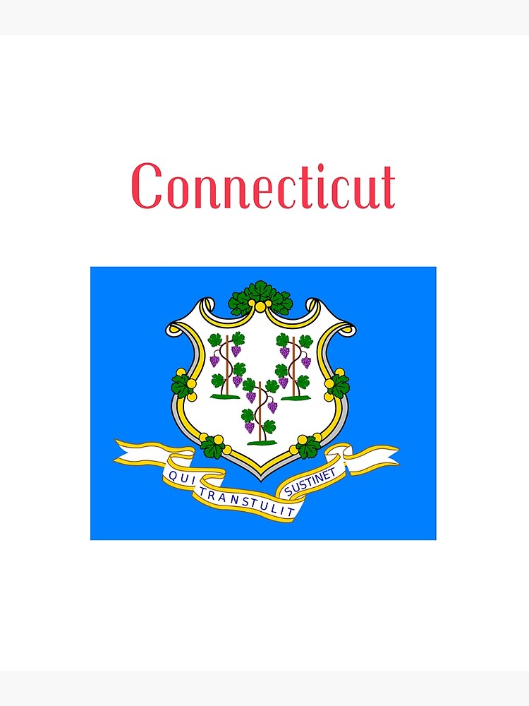"Representing the State of Connecticut" Poster for Sale by Queen1120 ...