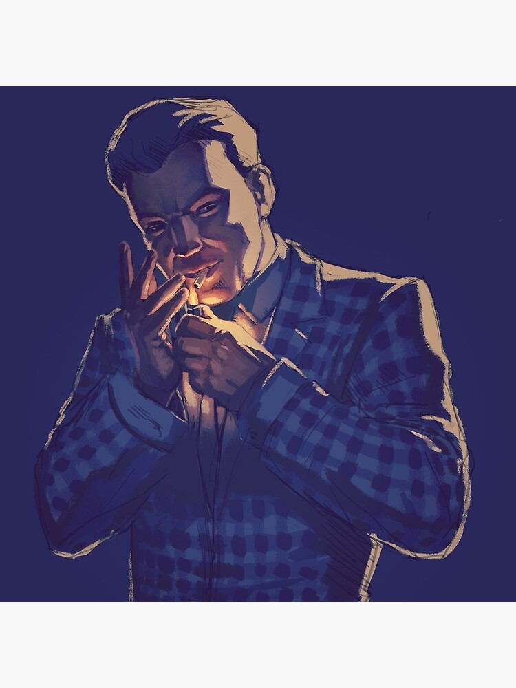 "Fallout Benny Smoking A Ciggarete" Poster for Sale by Vintage-Travler ...