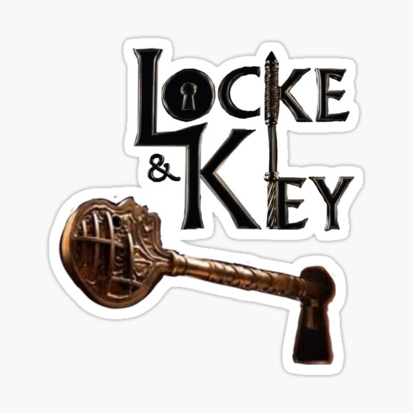 "Locke & Key" Sticker for Sale by ElzisDesigns | Redbubble