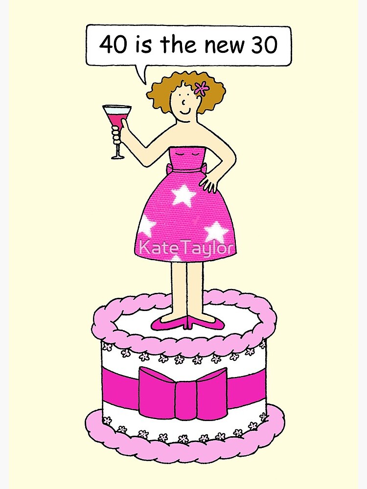 Cartoon Images Of Happy 40th Birthday Custom Cartoon Portrait 40th