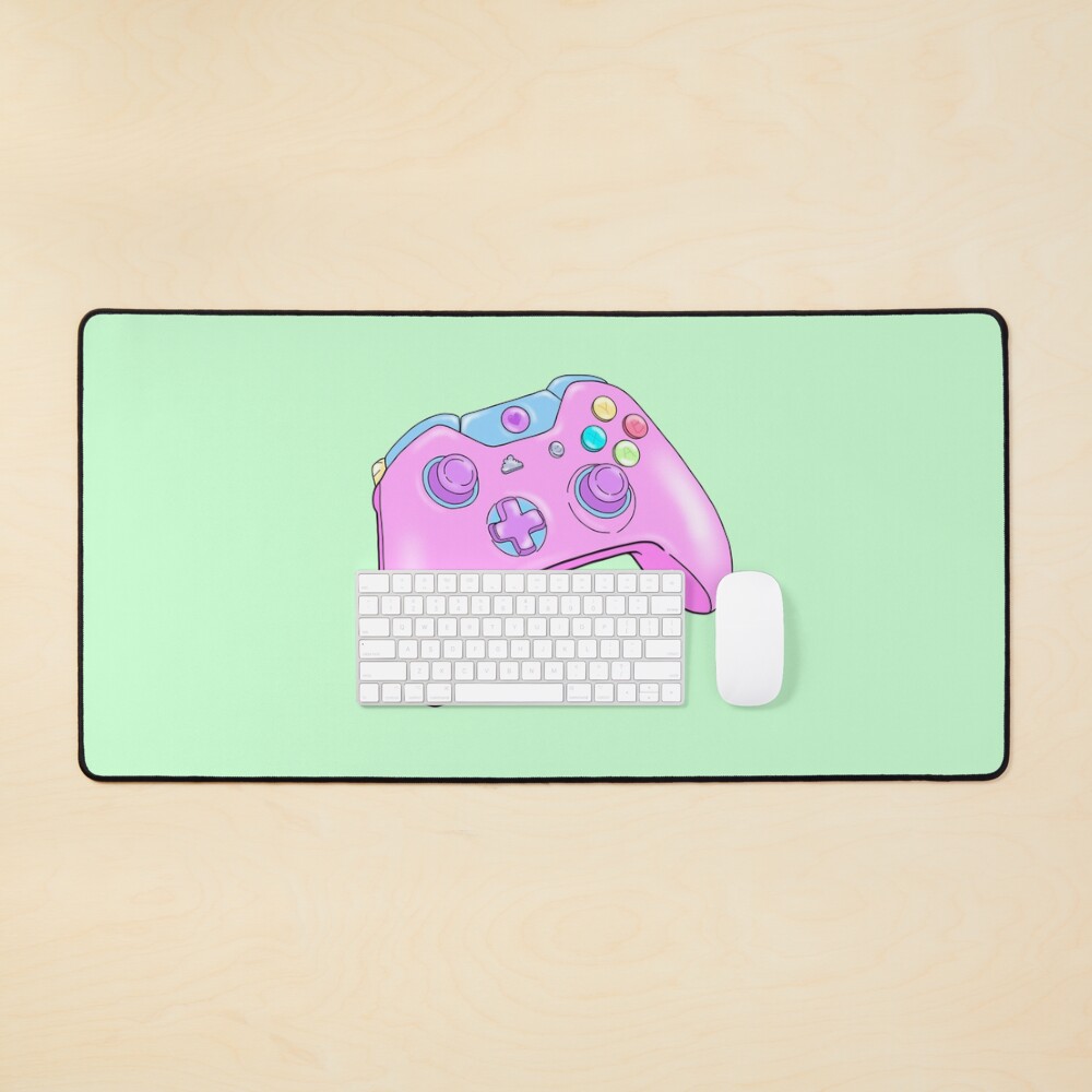 "Cute Pink Game Controller " Sticker for Sale by DragonsEyeMedia ...