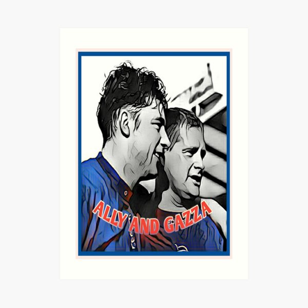"Ally and Gazza " Art Print for Sale by RGPdesigns | Redbubble