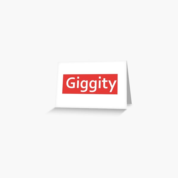 "Giggity Box logo" Greeting Card for Sale by ImpulSee | Redbubble