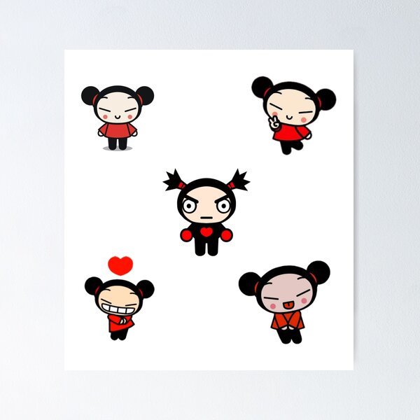"pucca and garu pack" Poster for Sale by kader011 | Redbubble