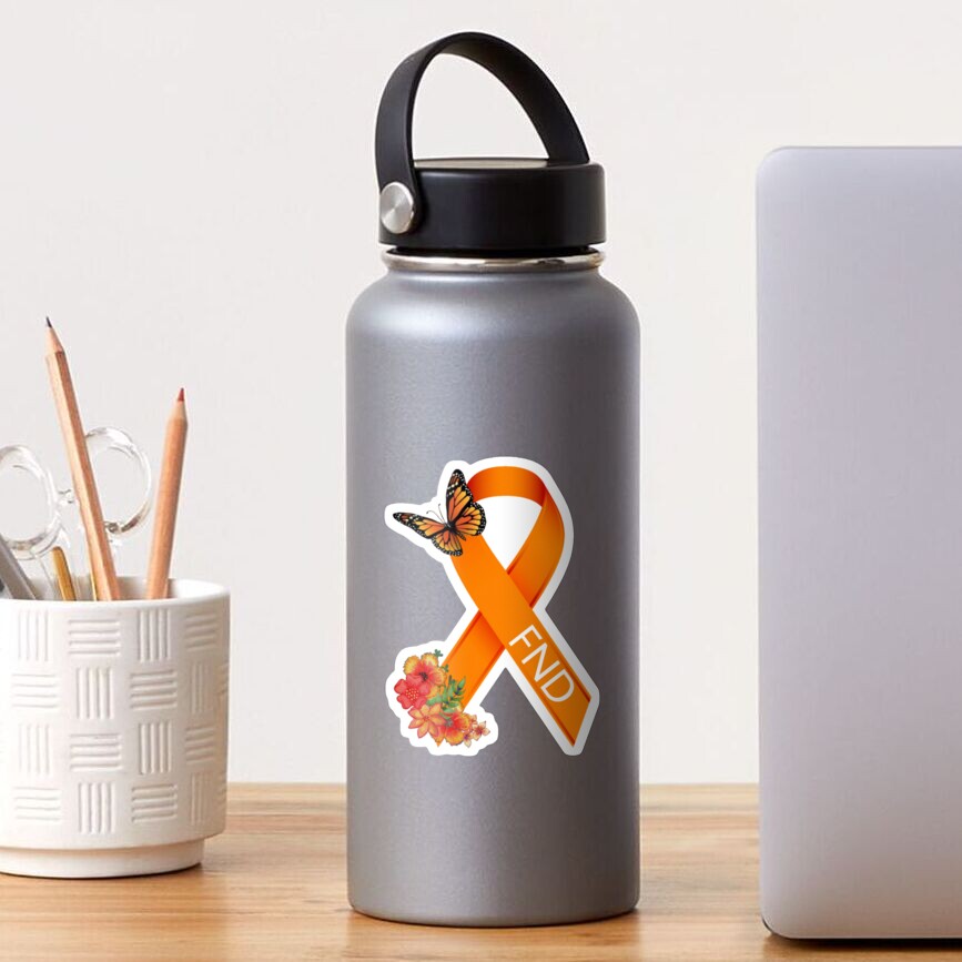 "FND Awareness Ribbon " Sticker by Horsequeenozie | Redbubble