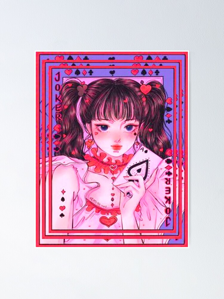 "Hyperpop:Top kawaii anime girls aesthetic designs so cute " Poster for ...