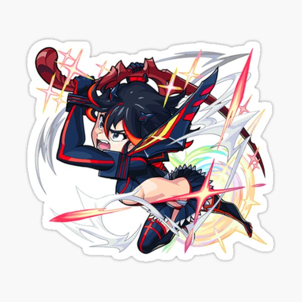 "Ryuko Matoi Slash" Sticker for Sale by teeshirtviral | Redbubble