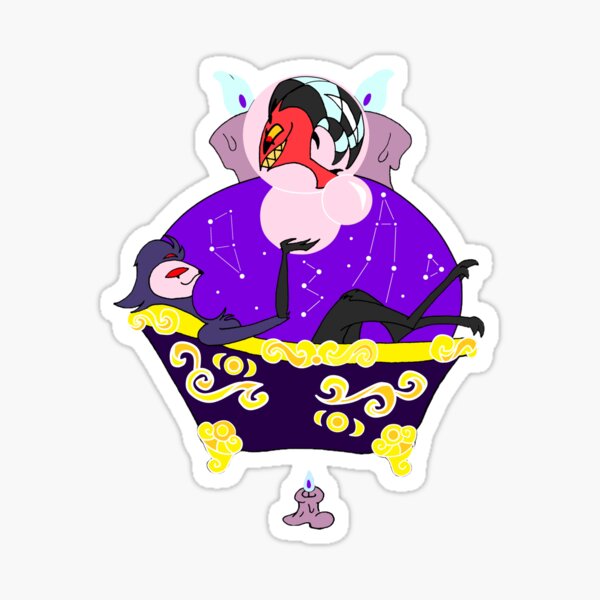 "Helluva Boss - Stolitz - Stolas and Blitzo" Sticker for Sale by ...