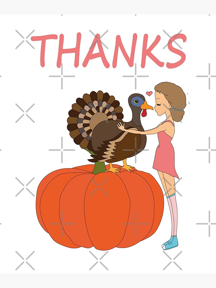 Lámina fotográfica «Da las gracias al pavo en el día de Acción de ...